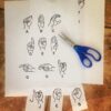 Cut & Paste ASL Letters | kidCourses