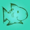 Fish Coloring Page to go with ASL Video | kidCourses
