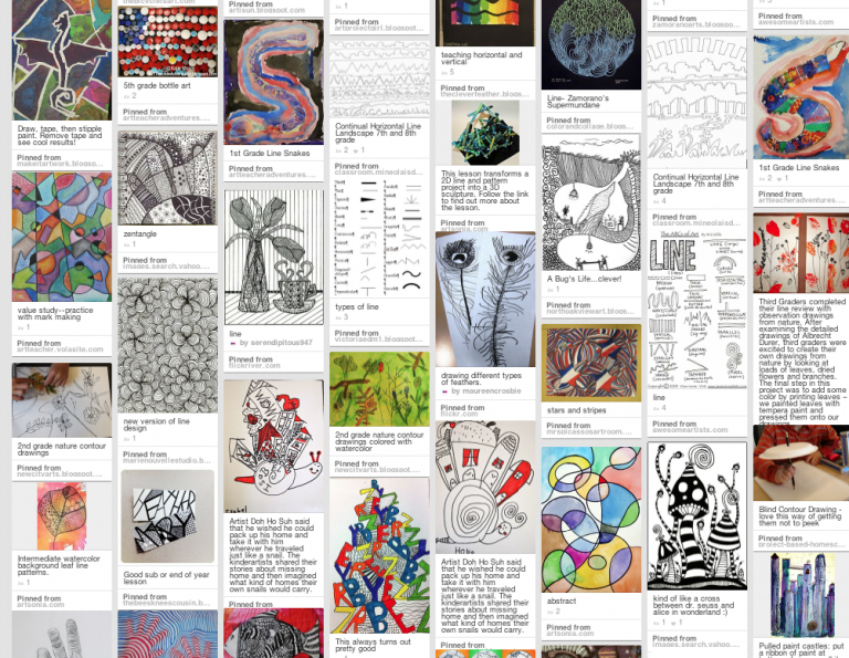 Line: Elements of Design for Kids | kidCourses