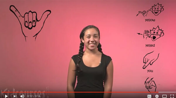 How to Sign the Letter Y