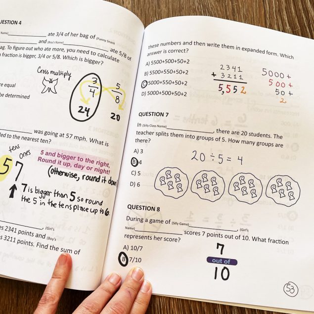 MathLibs Book (Print): Grade 4 Numeration & Computation